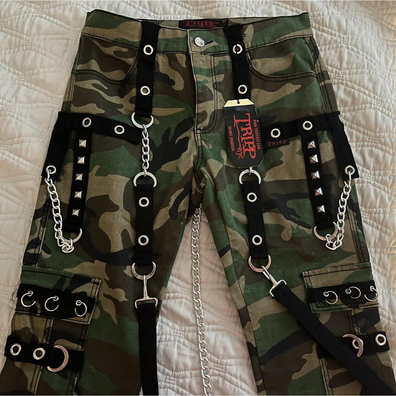 Tripp NYC camo pants Barely worn, never worn... - Depop