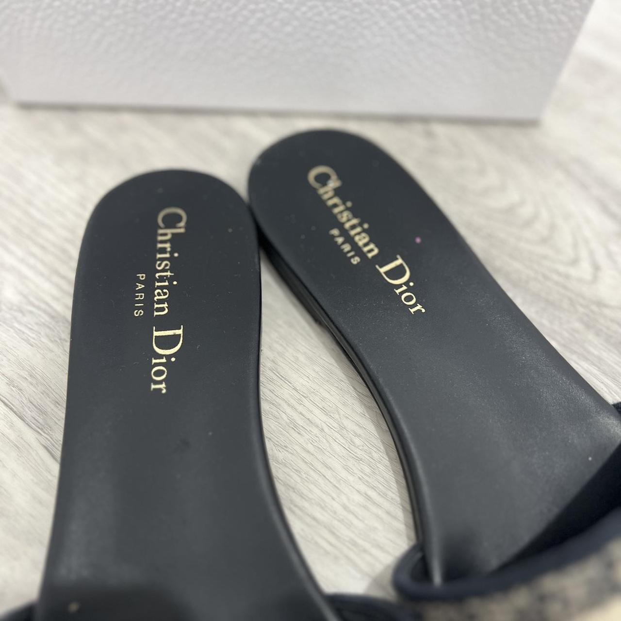 Authentic Christian Dior Dway Slides Made in Italy... - Depop