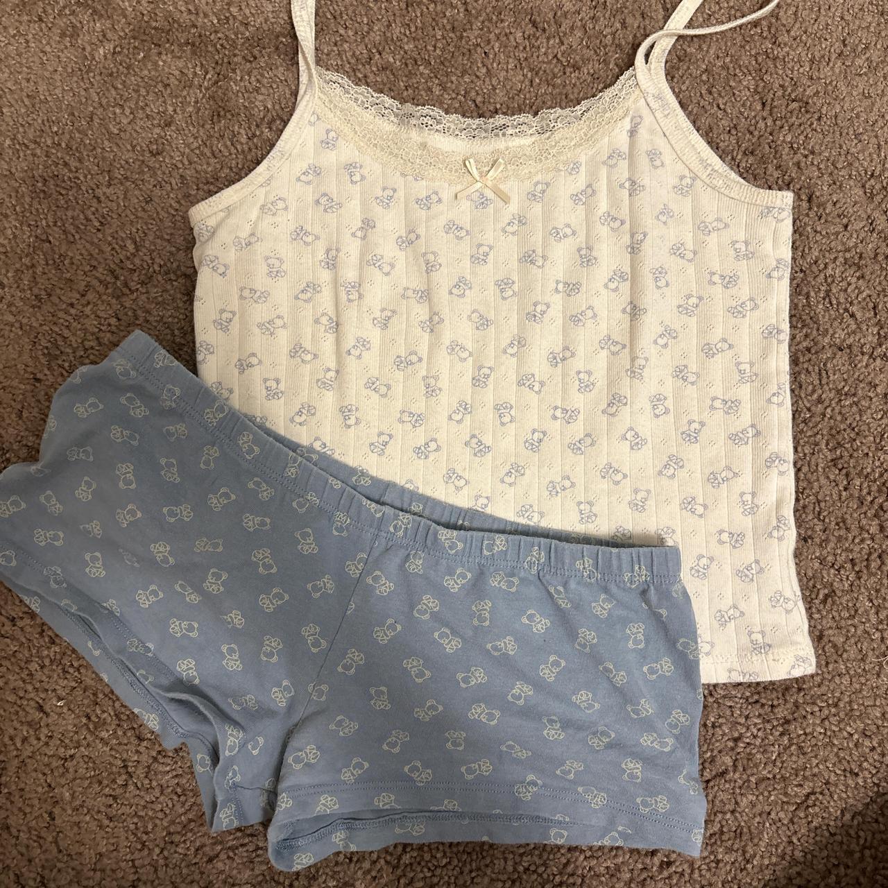 brandy teddy bear set. has no flaws only worn a... - Depop