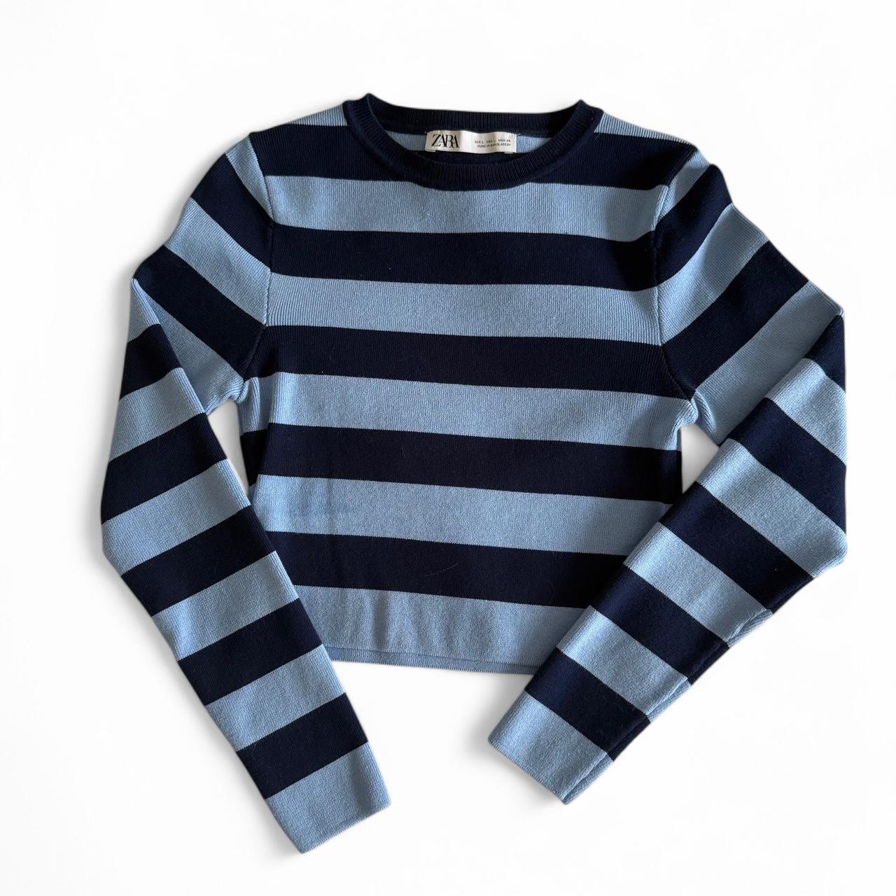 Zara crop top, really nice thick material, only worn... | Depop