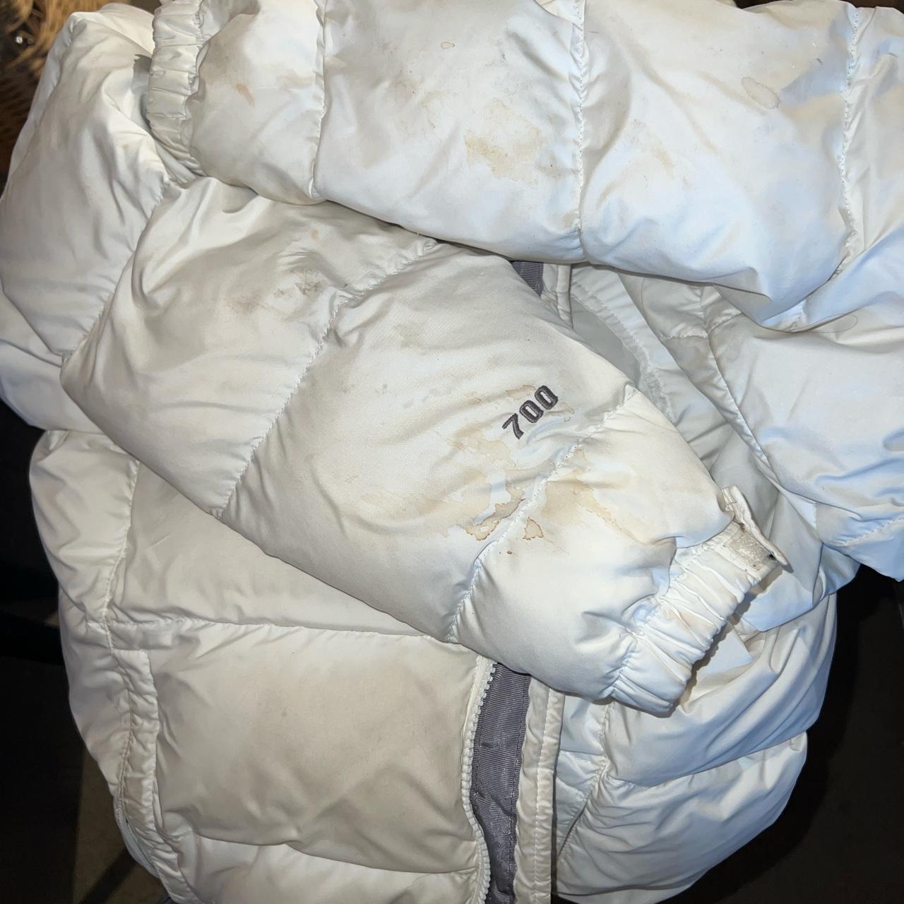 Cute White North face nuptse puffer Women... - Depop