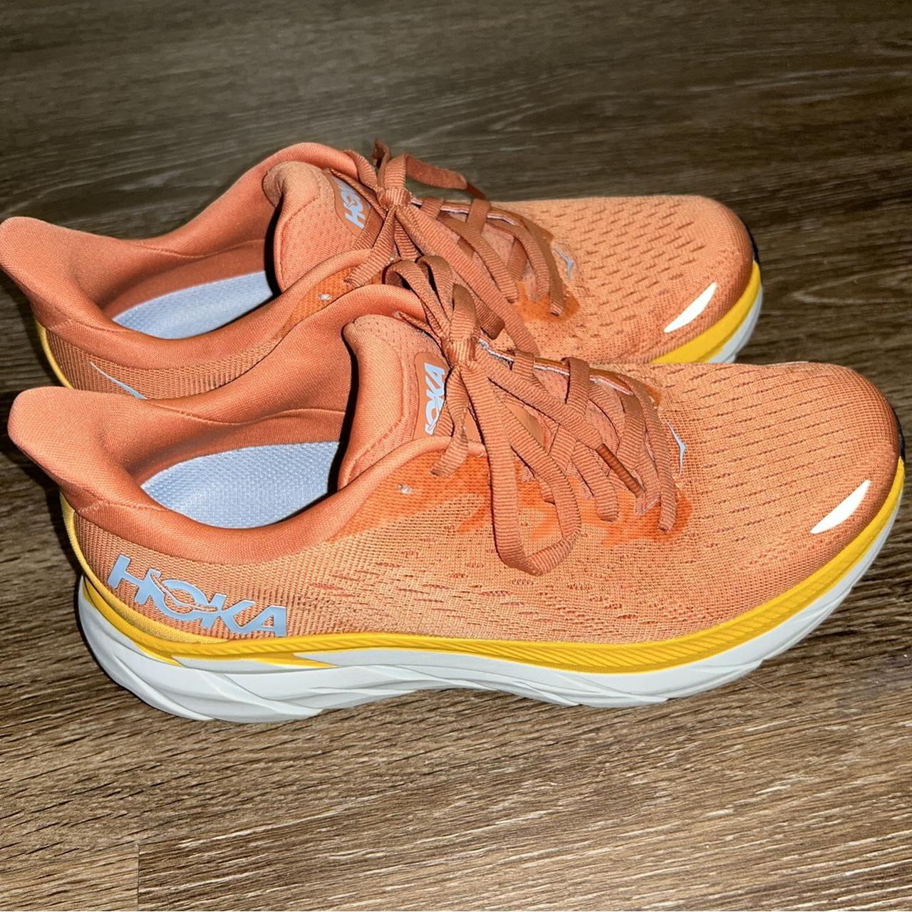 HOKA Clifton 8 !! Worn once but they are still very... - Depop