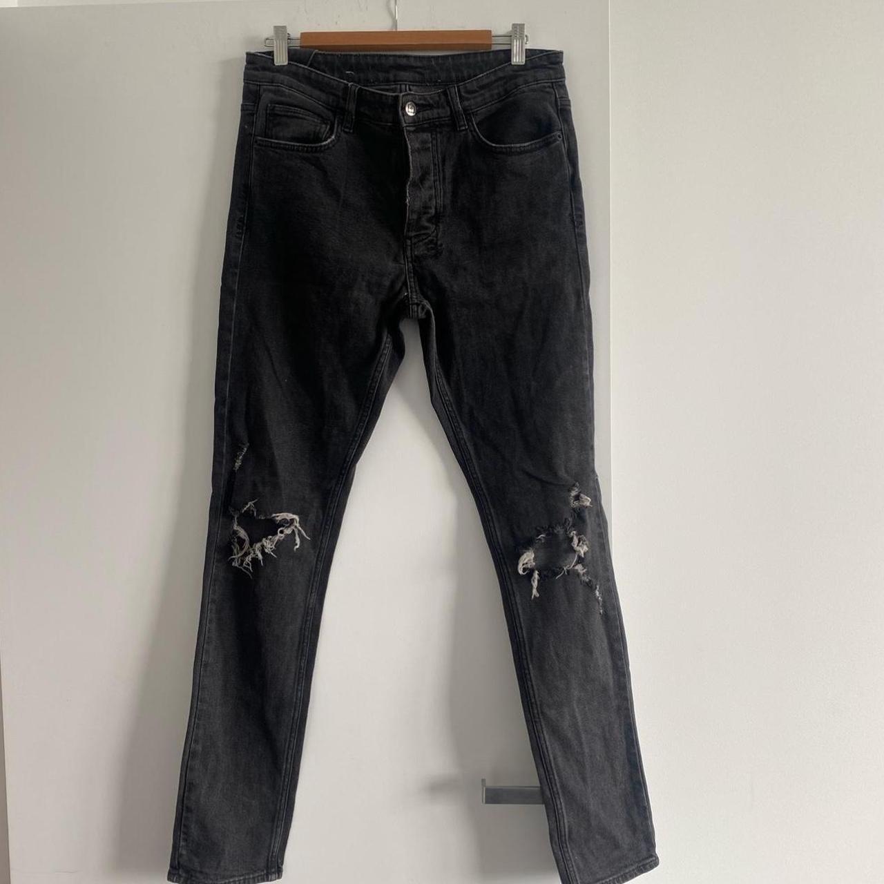 KSUBI CHITCH BLACK CROW JEANS 32" •Tag says size 32"... - Depop