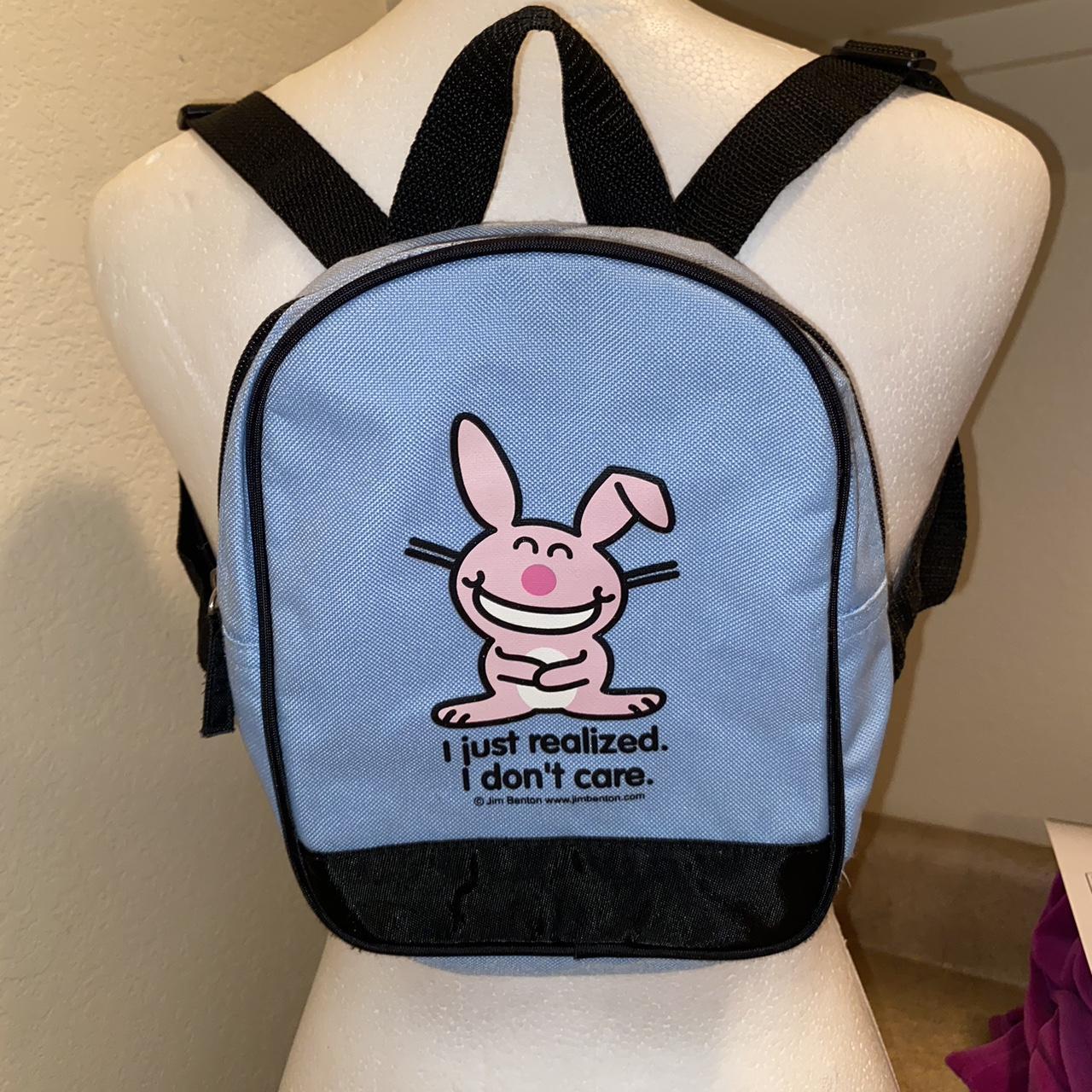Happy Bunny mini backpack 🤪 Tagged self esteem for... - Depop