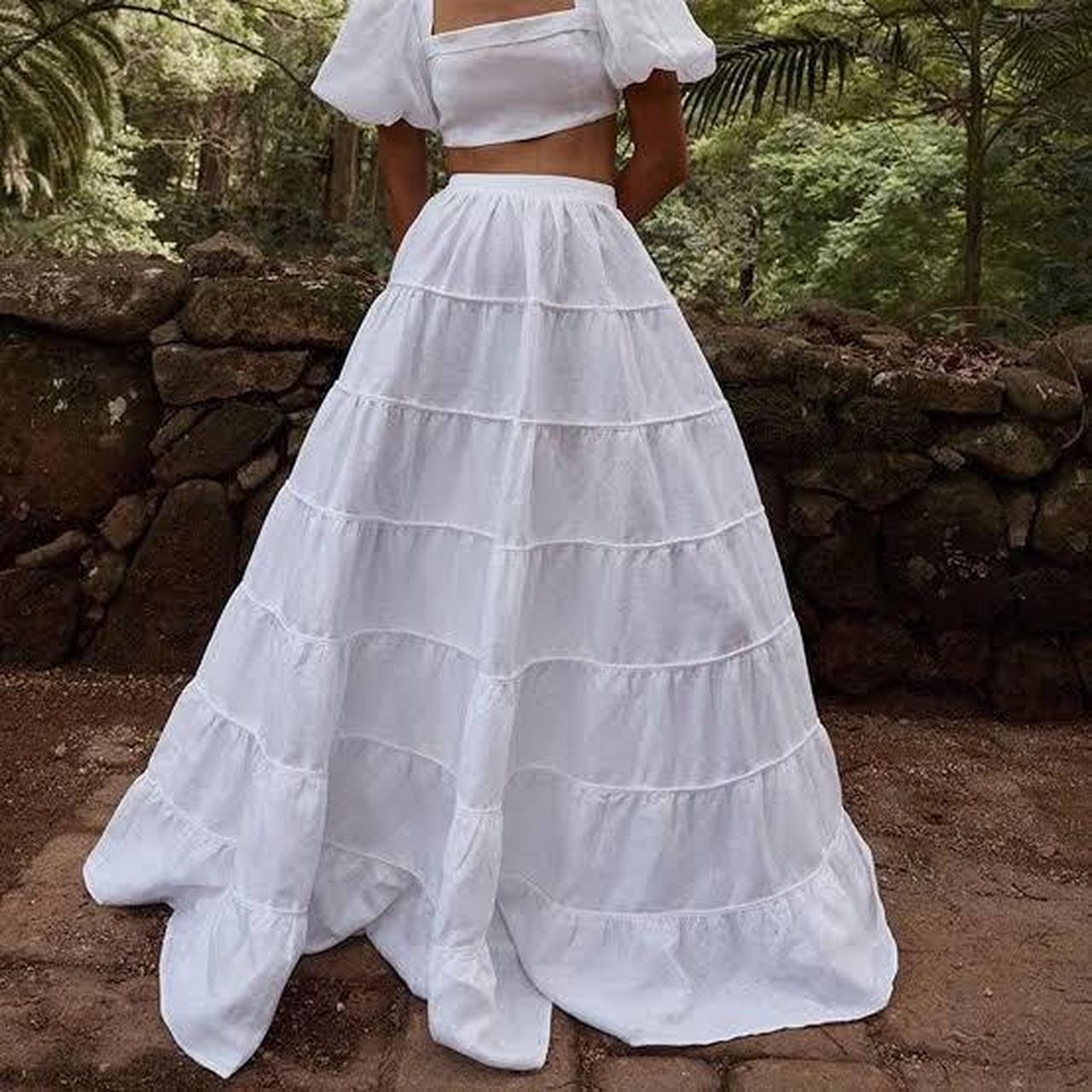 DISSH ISLE LINEN SET Isle linen sleeved top size... - Depop