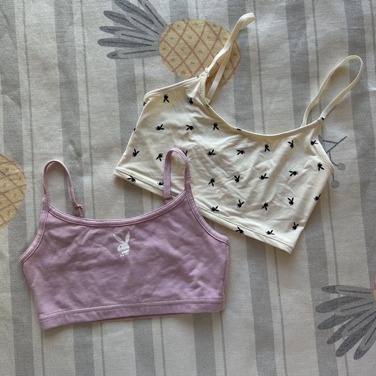 Playboy Crop Top Bundle In perfect condition, no... - Depop