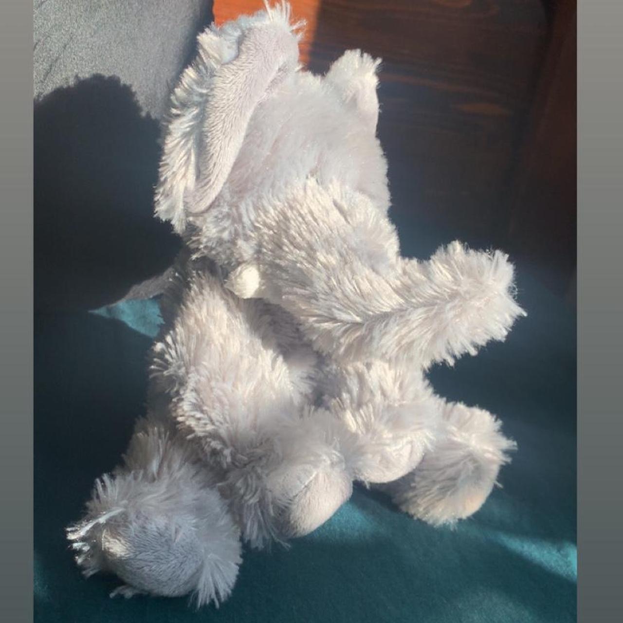 Adorable grey elephant plush #kidcore #elephantplush... | Depop