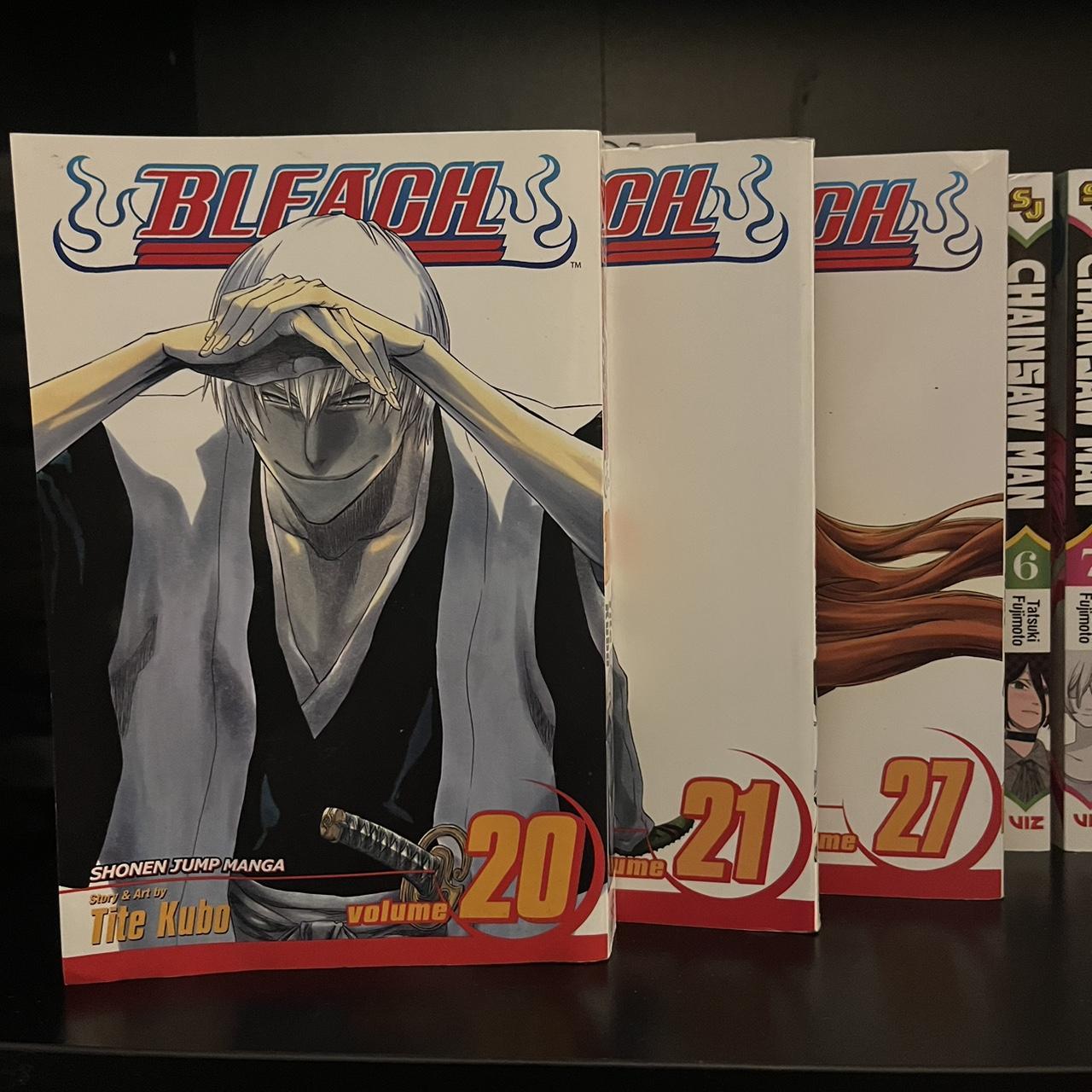 Bleach Manga Volume 20-21/27 Price listed is for... - Depop