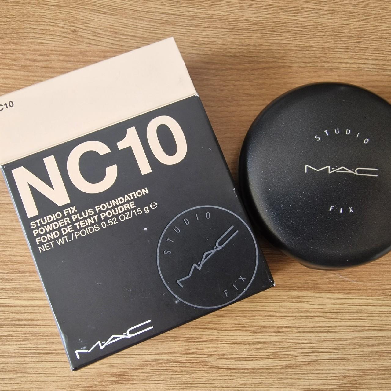 Mac nc10 studio fix powder plus foundation... - Depop