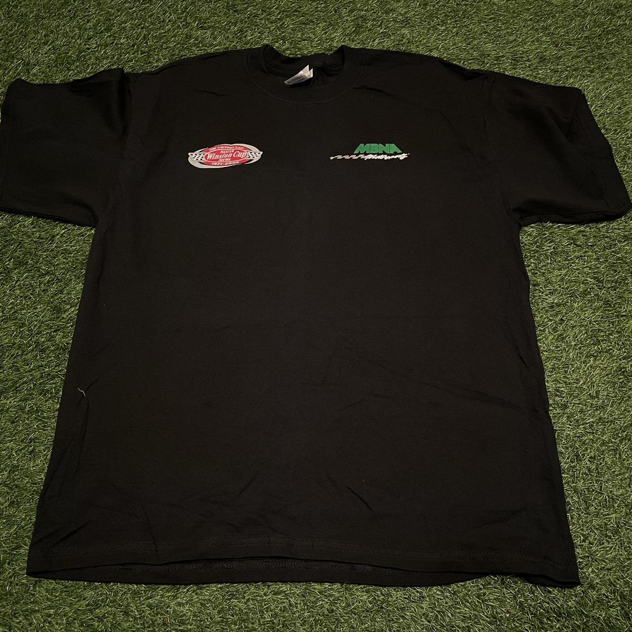 NASCAR Rubbin' is Racin' black and red Short sleeve... - Depop