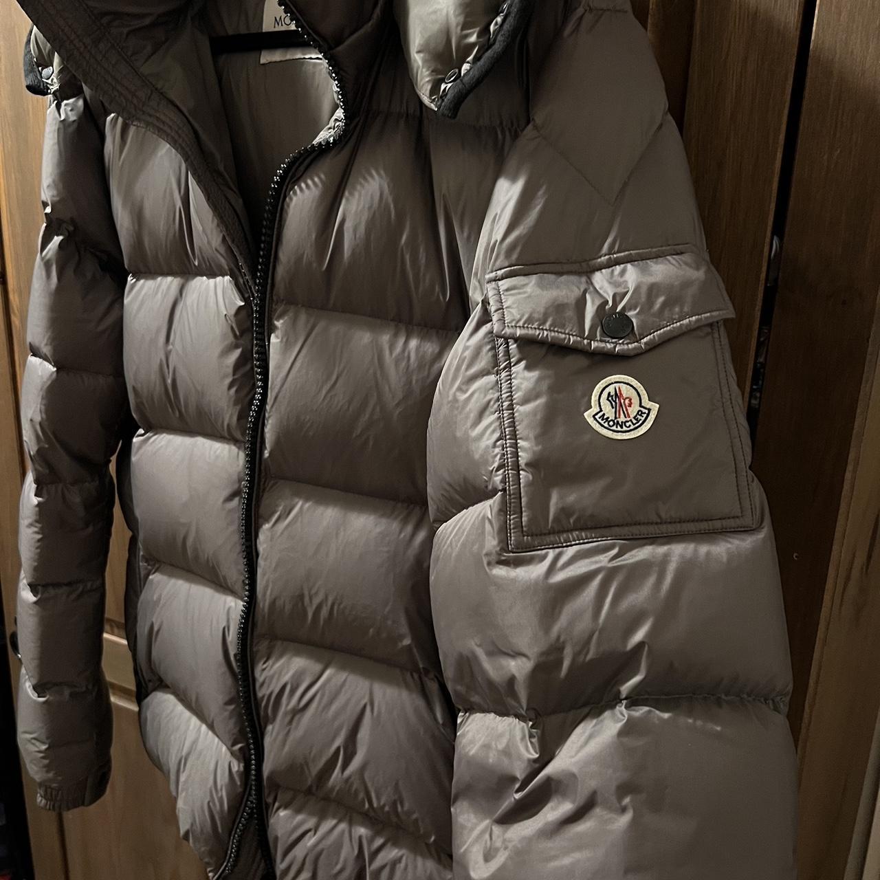 Moncler coat- Large. Owned for a couple of years but... - Depop