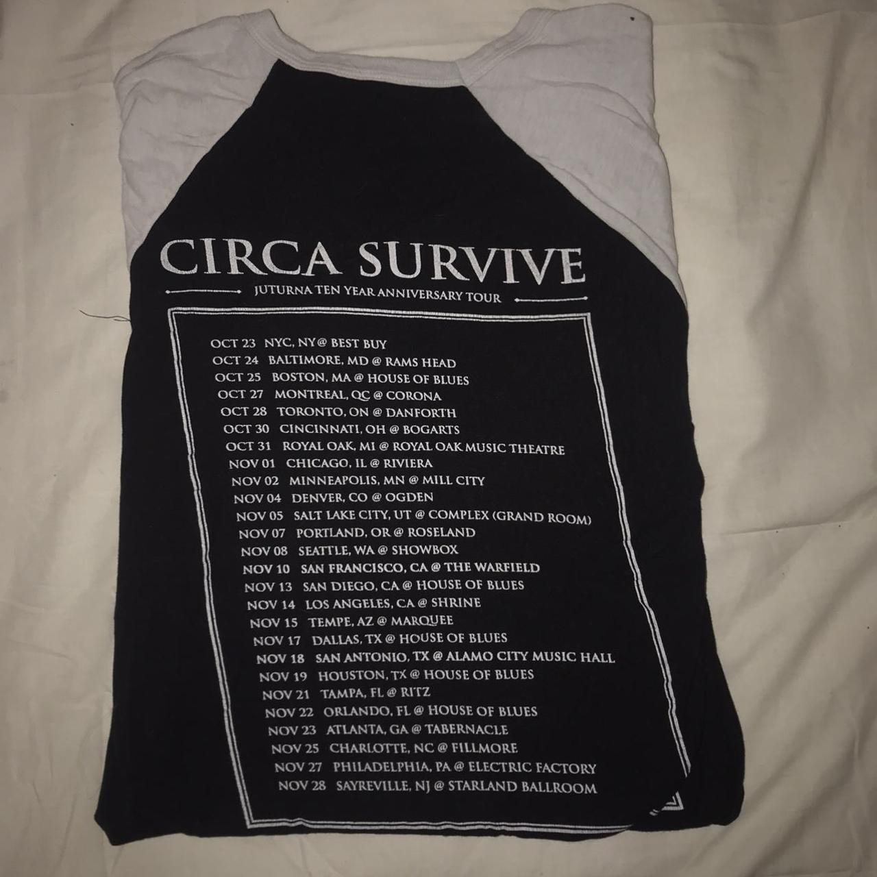 Circa Survive Ten Year Anniversary of Juturna album... - Depop