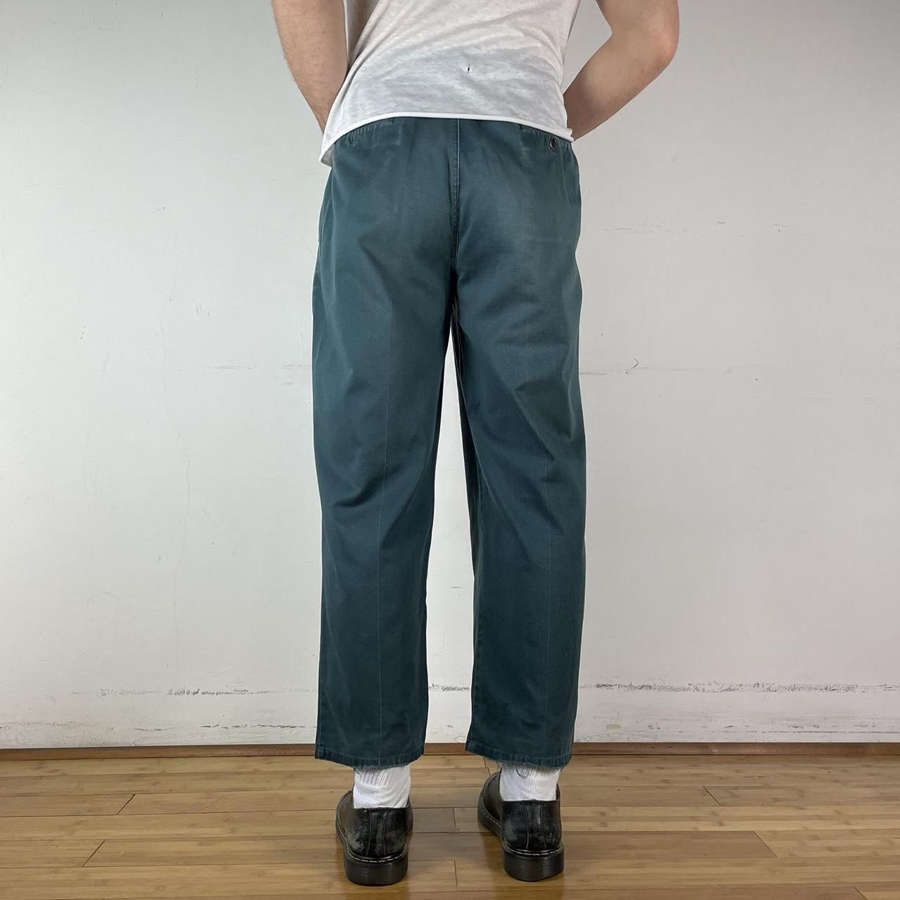 Bugle Boy Men's Green Trousers | Depop