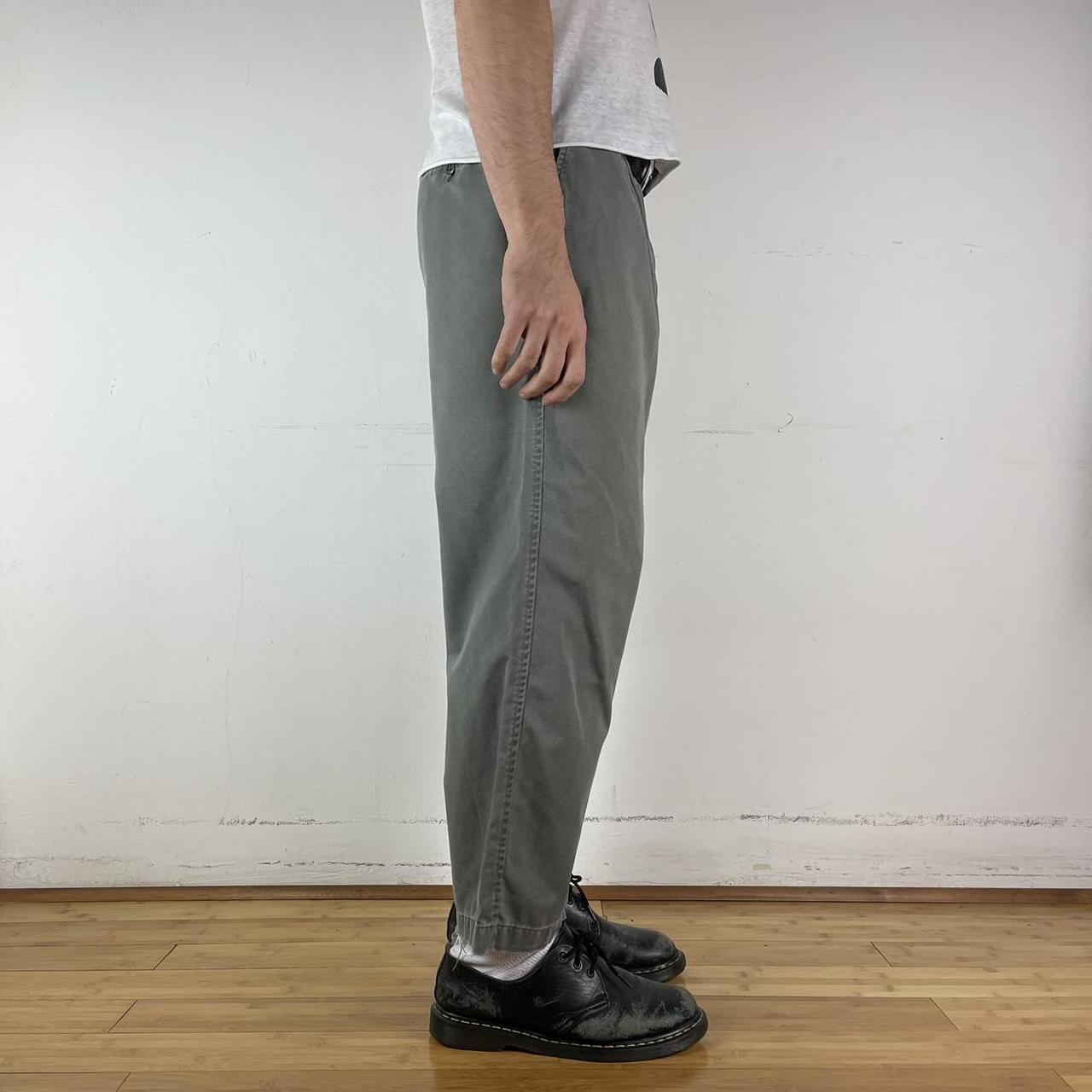 Dockers Men's Grey Trousers | Depop