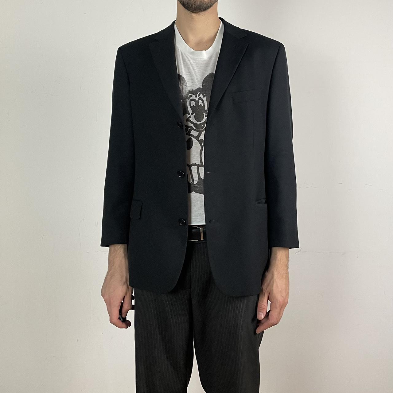 Hugo Boss Men's Black Tailored-jackets | Depop