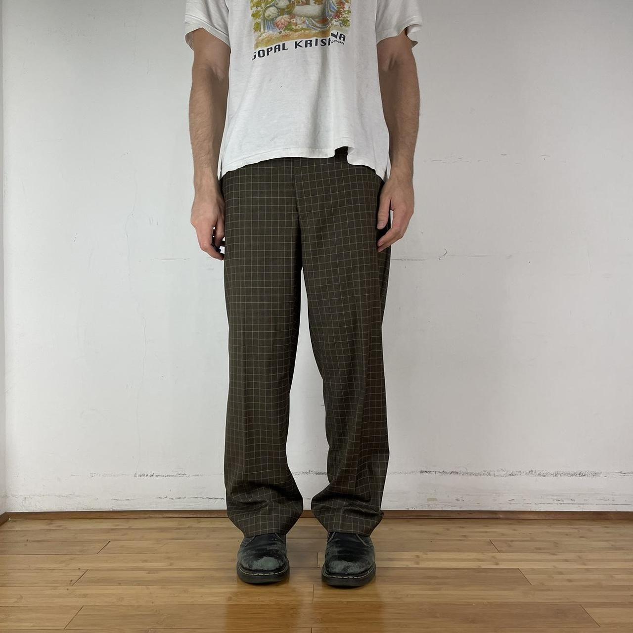 Louis Raphael Men's Brown Trousers | Depop