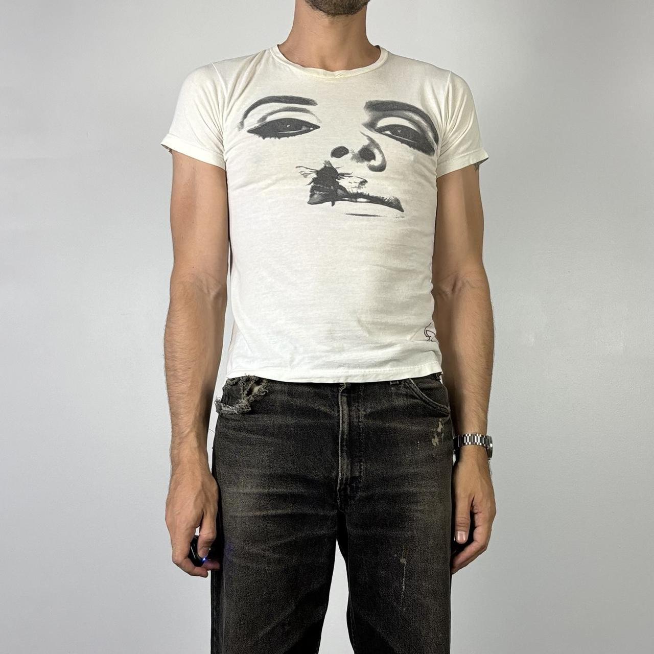 2014 LANA DEL REY BEE AMERICAN TOUR WHITE T-SHIRT ①... | Depop