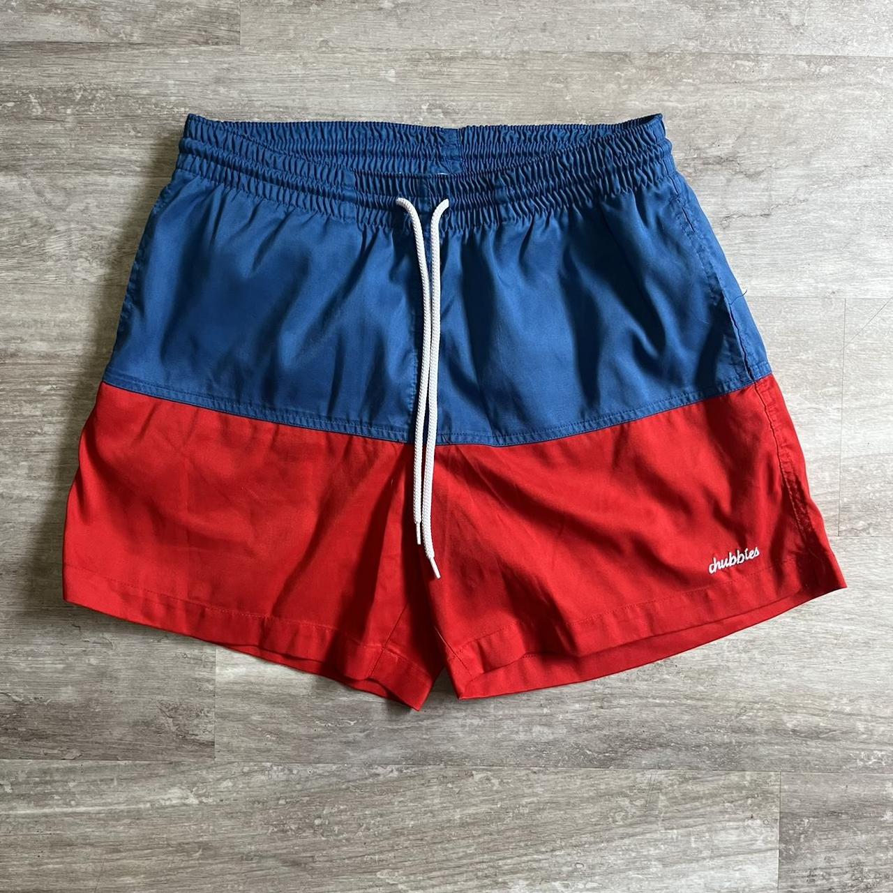 Chubbies Men’s Red White Blue America Shorts Swim... | Depop