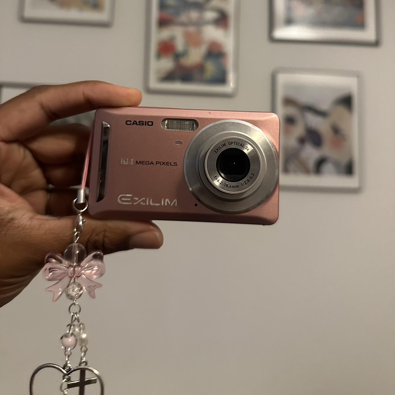 Pink Casio Exilim EX-Z29 with 10.1 Megapixels📸. ... - Depop