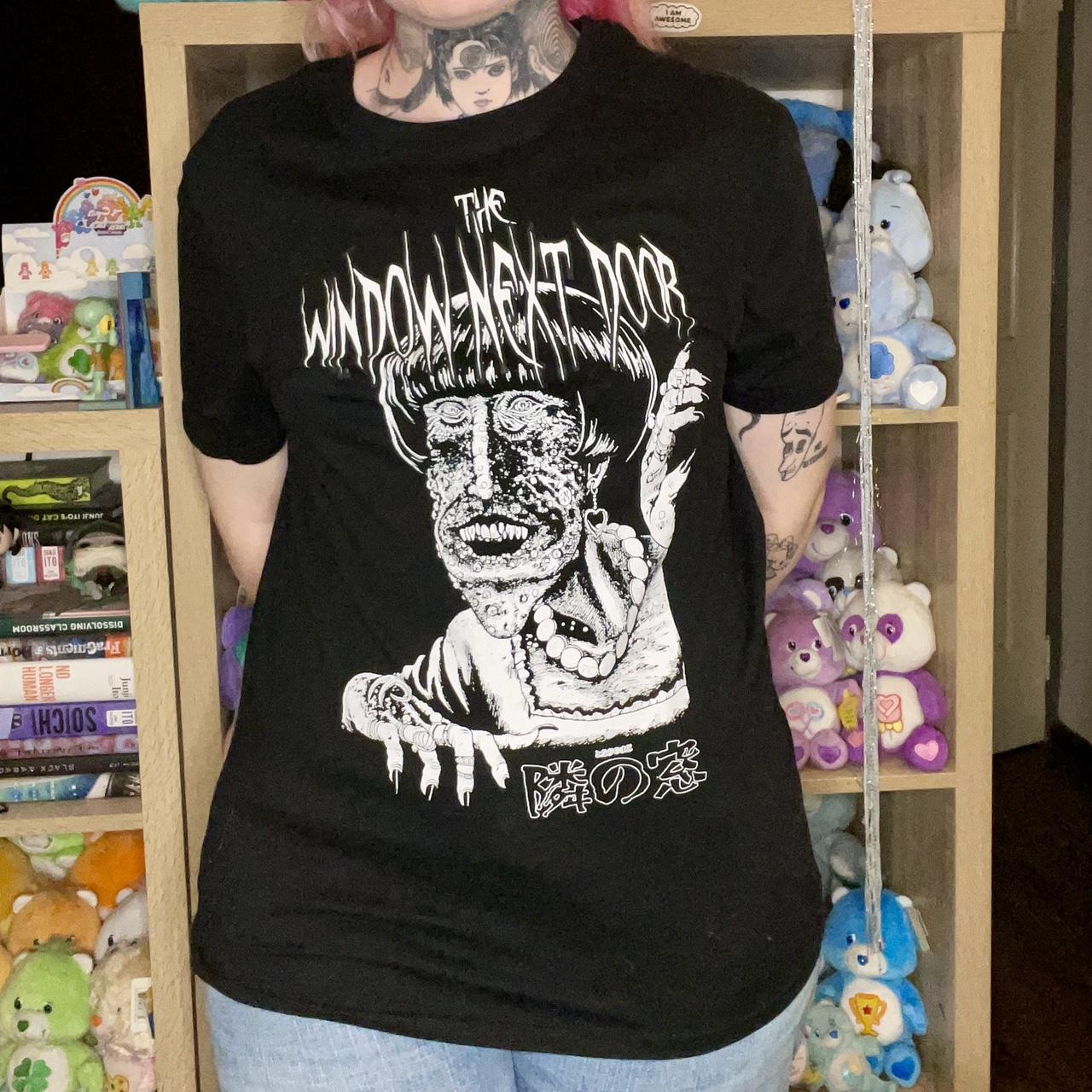 Junji Ito The Window Next Door graphic tee from Jay... - Depop