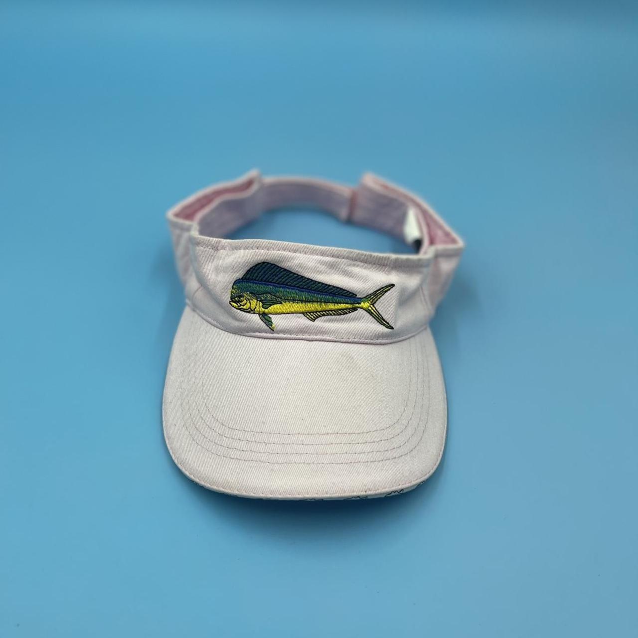Custom Sea Striker Embroidered Fishing Visor Size:... - Depop