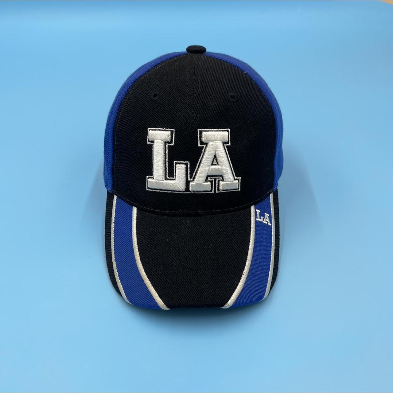 Vintage Embroidered Los Angeles Baseball Cap Size:... - Depop