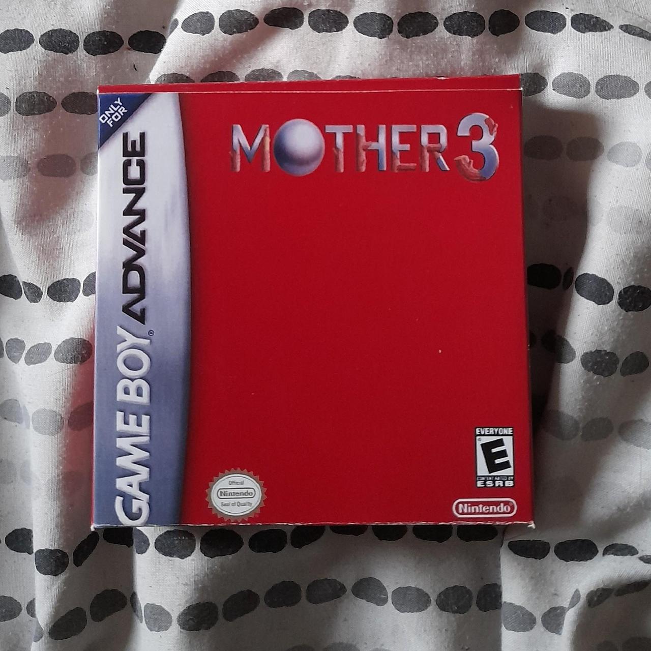 Gameboy advance Mother 3 reproduction box and... - Depop