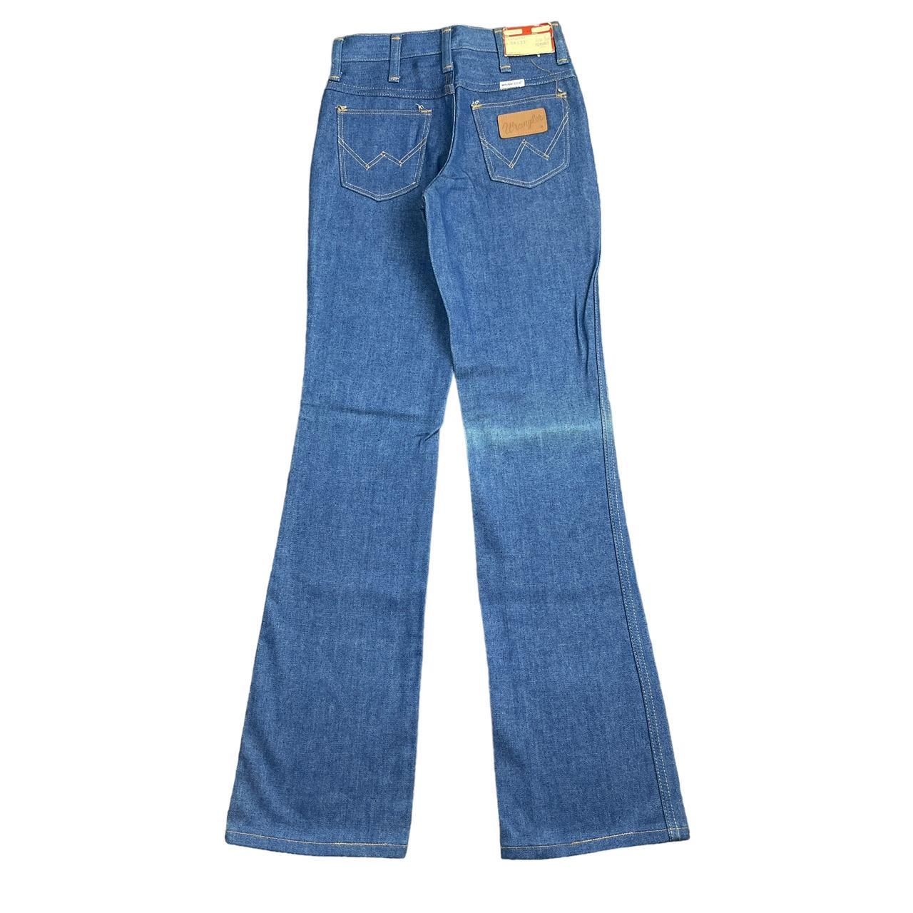 Vintage 80s Wrangler Western Cowboy Flare Jeans New... - Depop