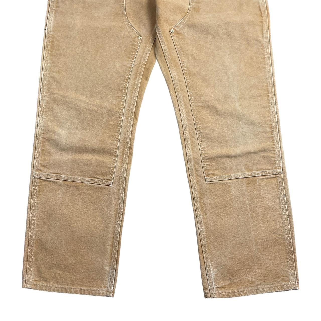Carhartt Double Knee Brown Carpenter Pants •... - Depop