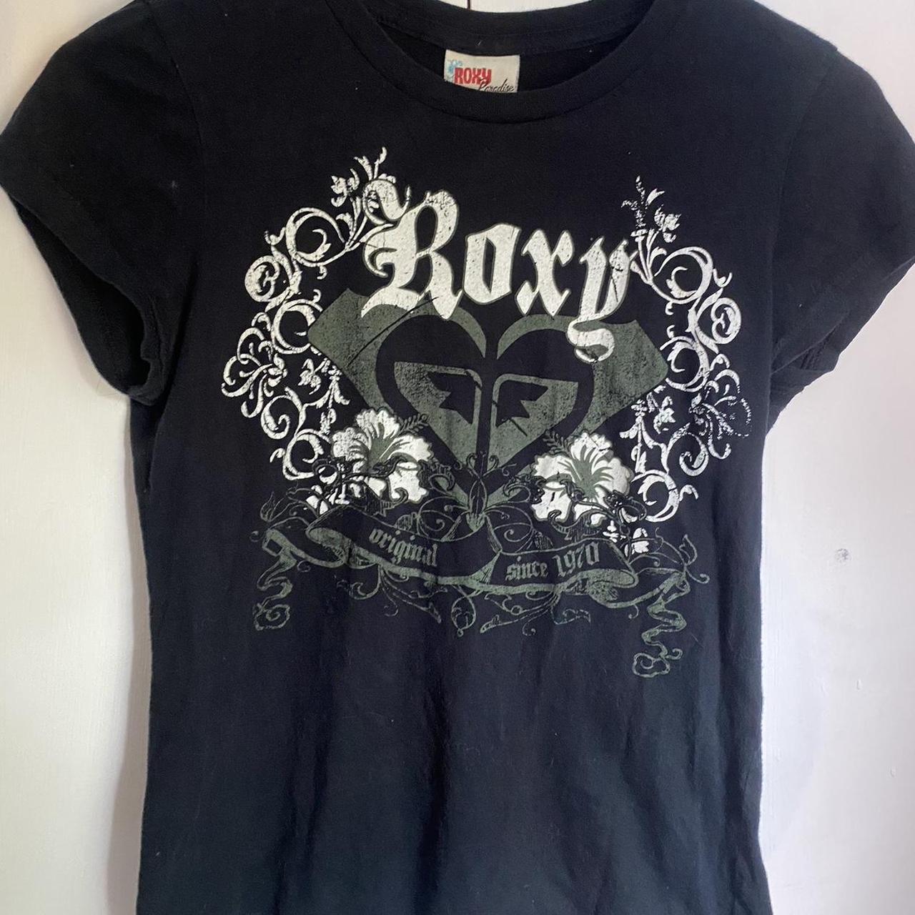 adorable roxy tee shirt - Depop