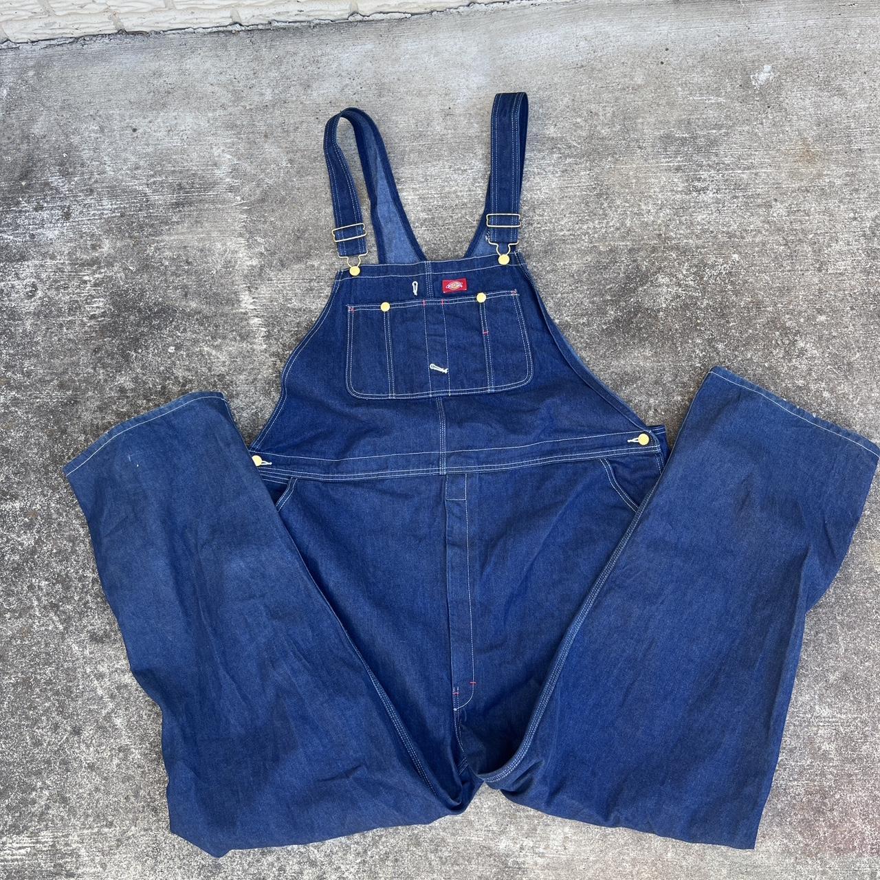 Dickies Men’s Overalls 48X32 Waist : 25... - Depop