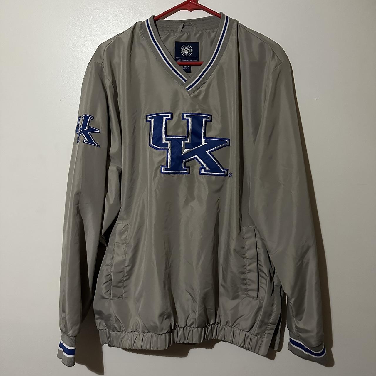 University of Kentucky Windbreaker Pullover - Depop