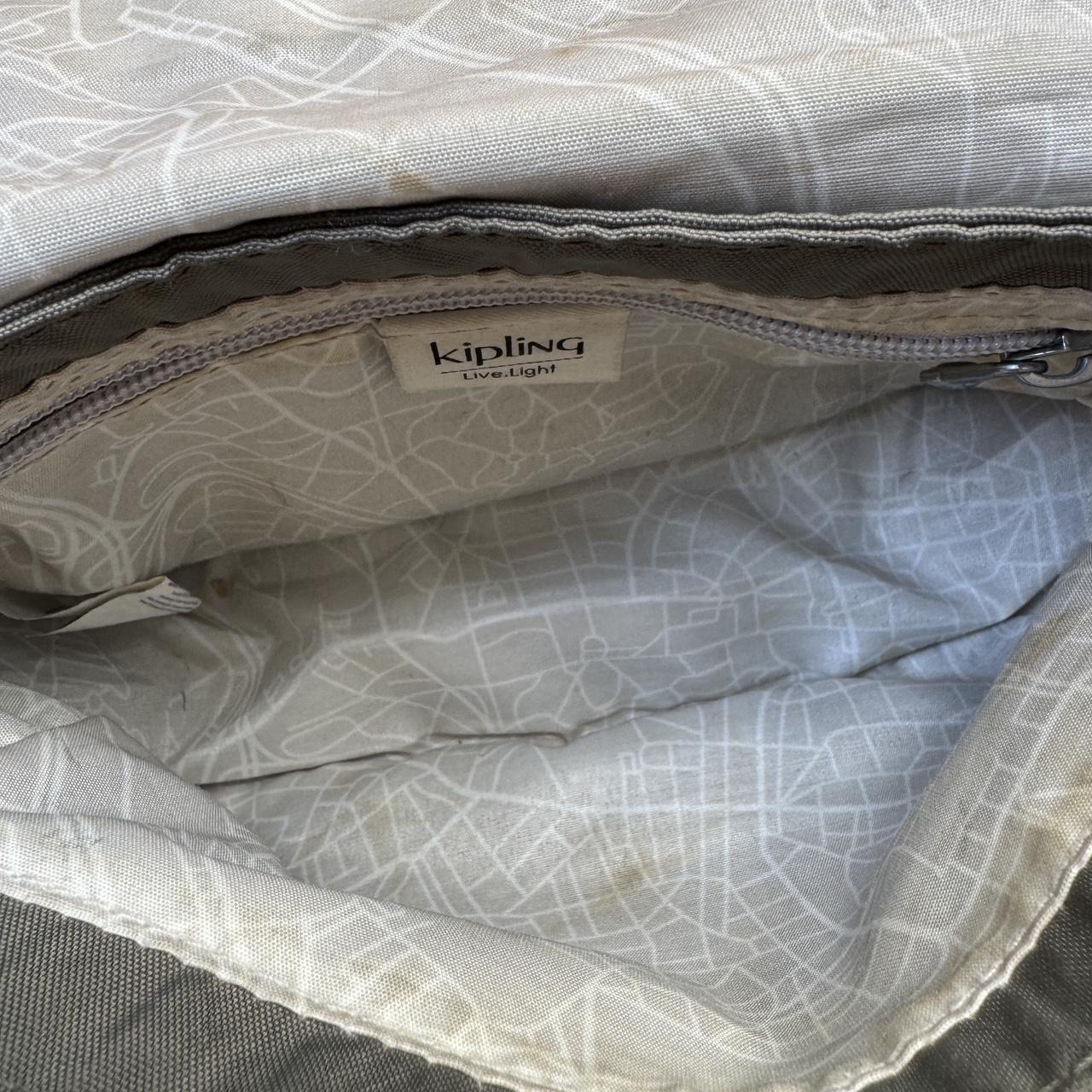 Kipling Sabian olive green crossbody mini bag... - Depop