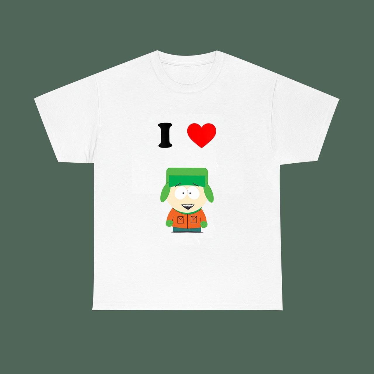 i heart kyle south park shirt ️ SHIPPING: - £3... - Depop