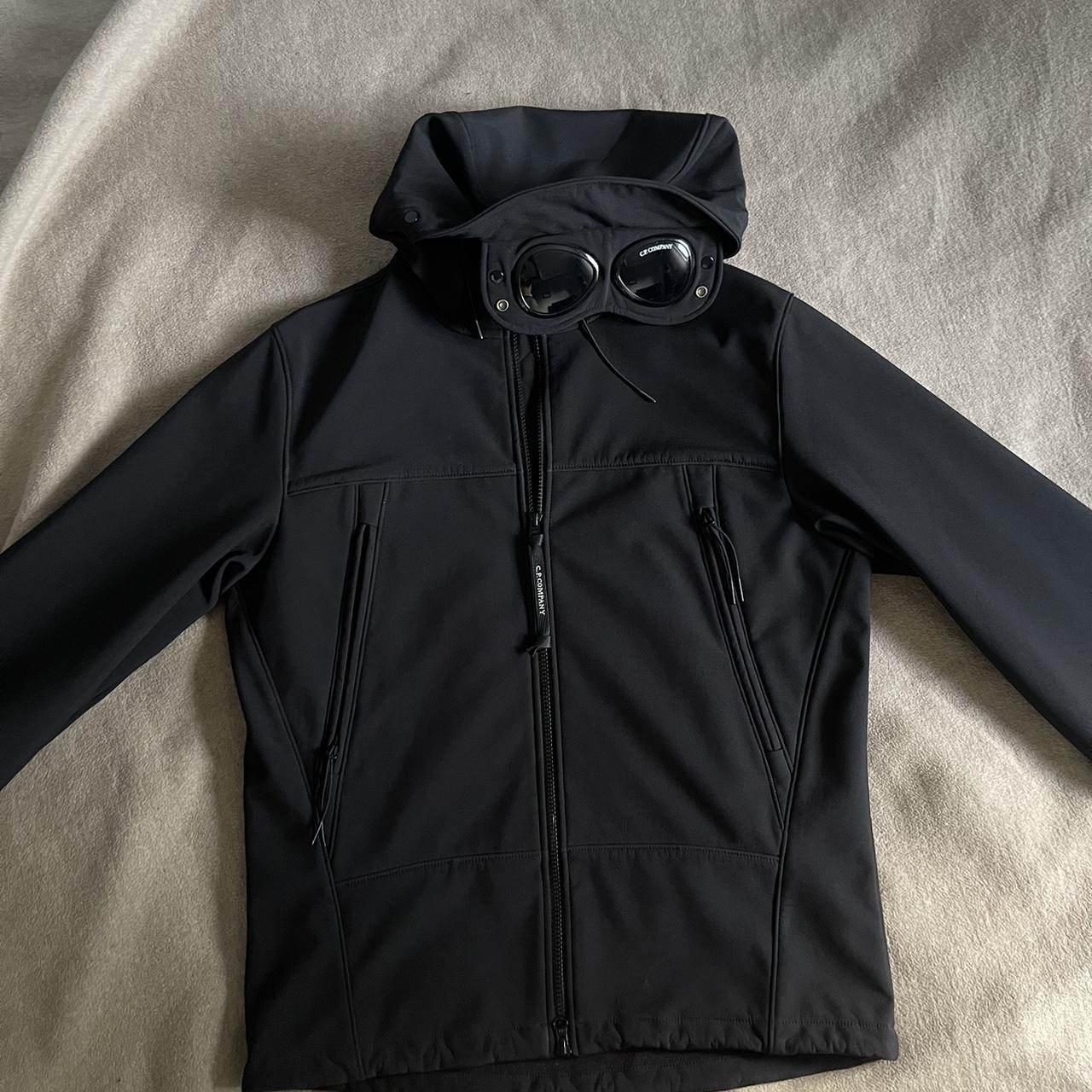 C.P. COMPANY Shell R Goggle Jacket Size: 42 -... - Depop