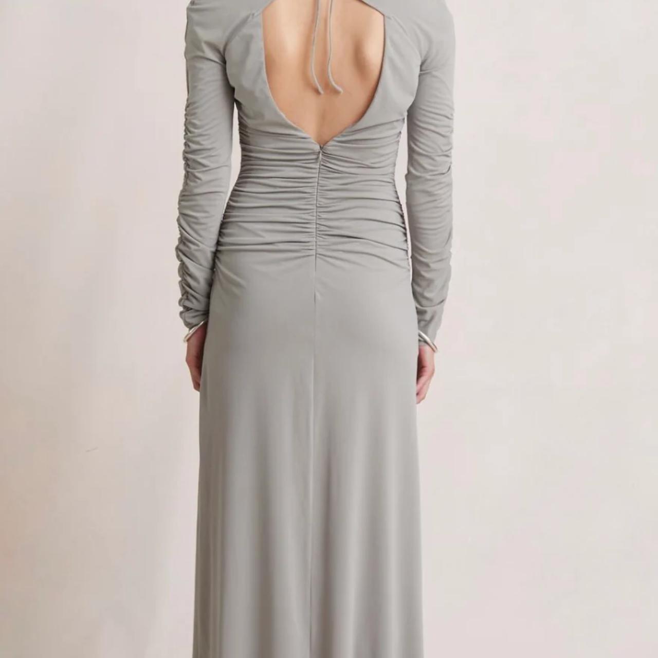 Bec + Bridge Adaline Long Sleeve Grey Maxi RRP... - Depop