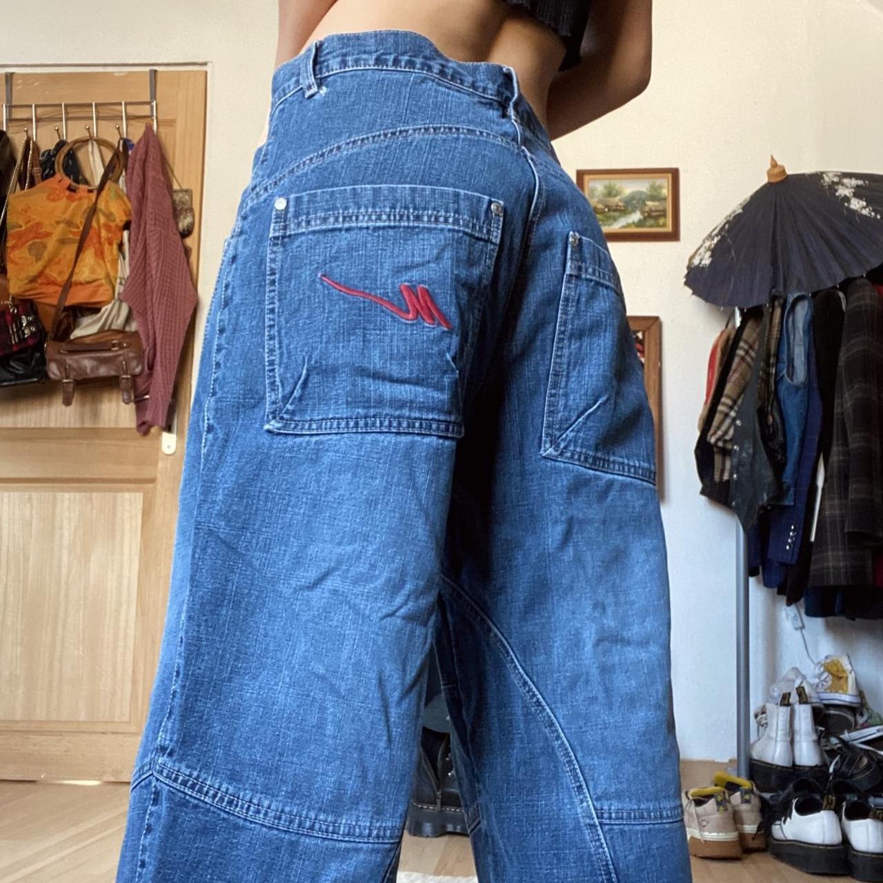 Beautiful Baggy Long Jean Shorts Really Vintage Depop