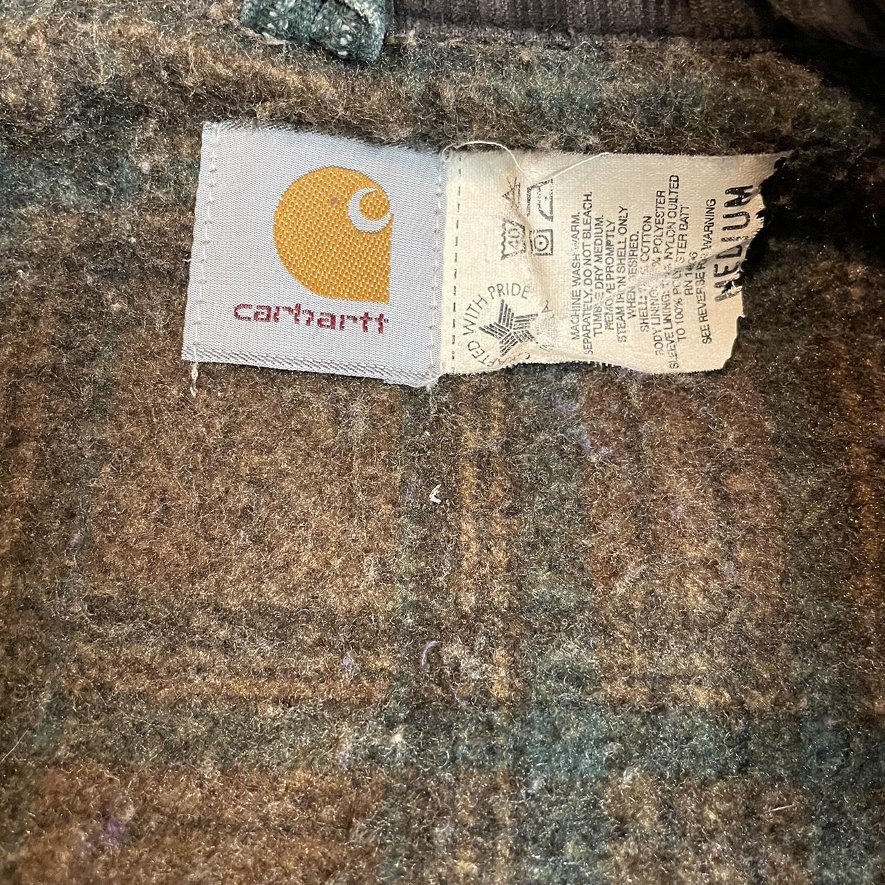 J43HTG Carhartt Detroit jacket Hunter Green Size:... - Depop