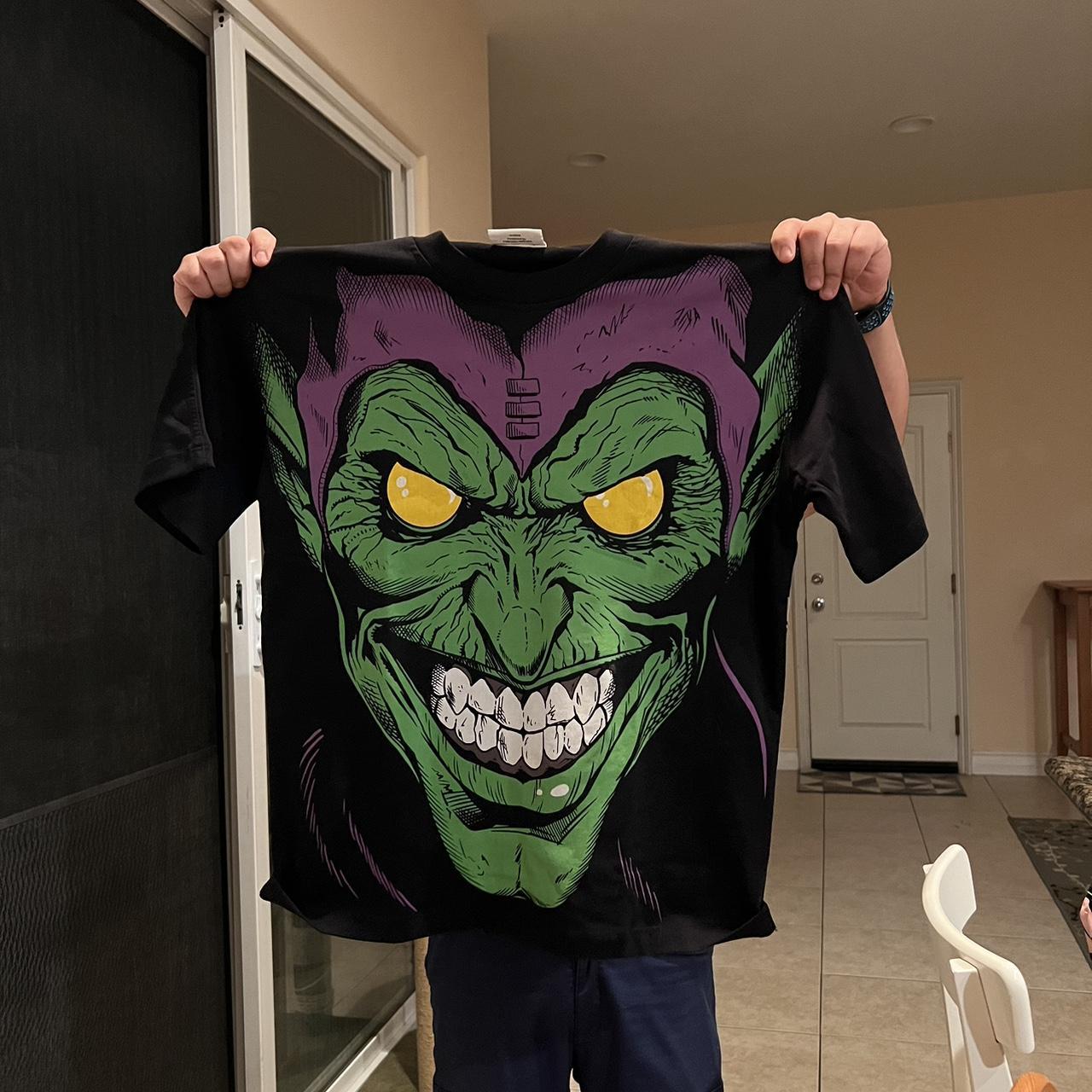 Chronic images green goblin shirt . #chronicimages... - Depop