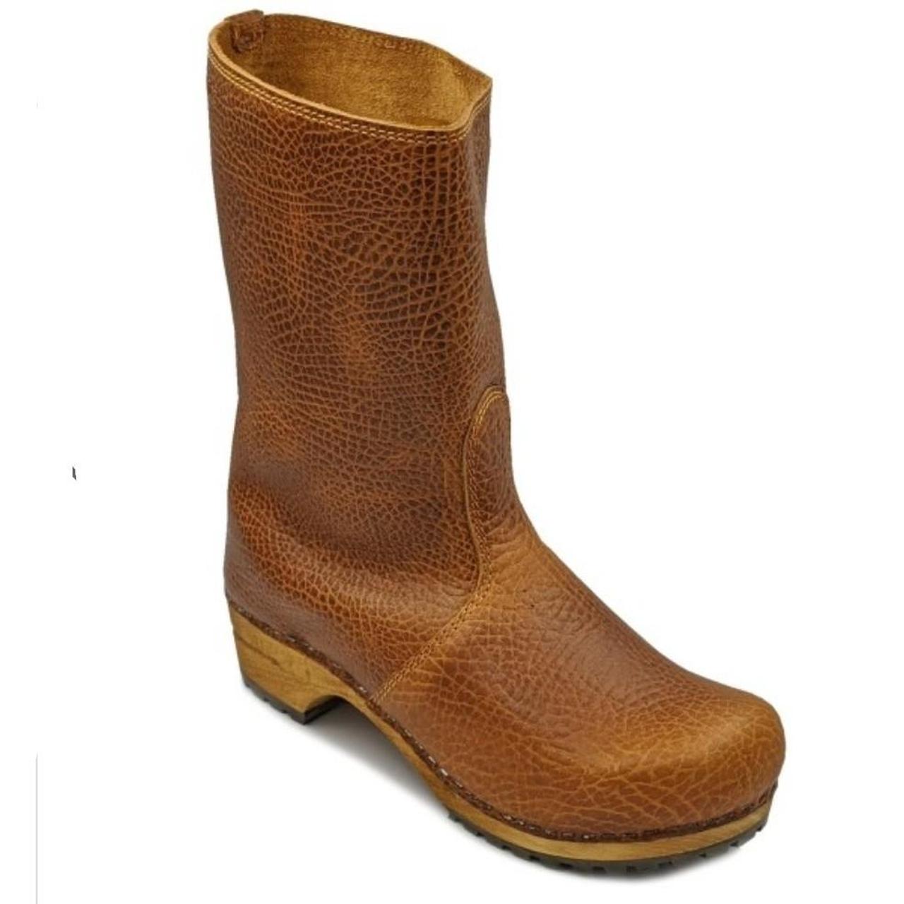 Sanita Puk clog boot in brown. Size UK 39. US 8/8.5.... - Depop