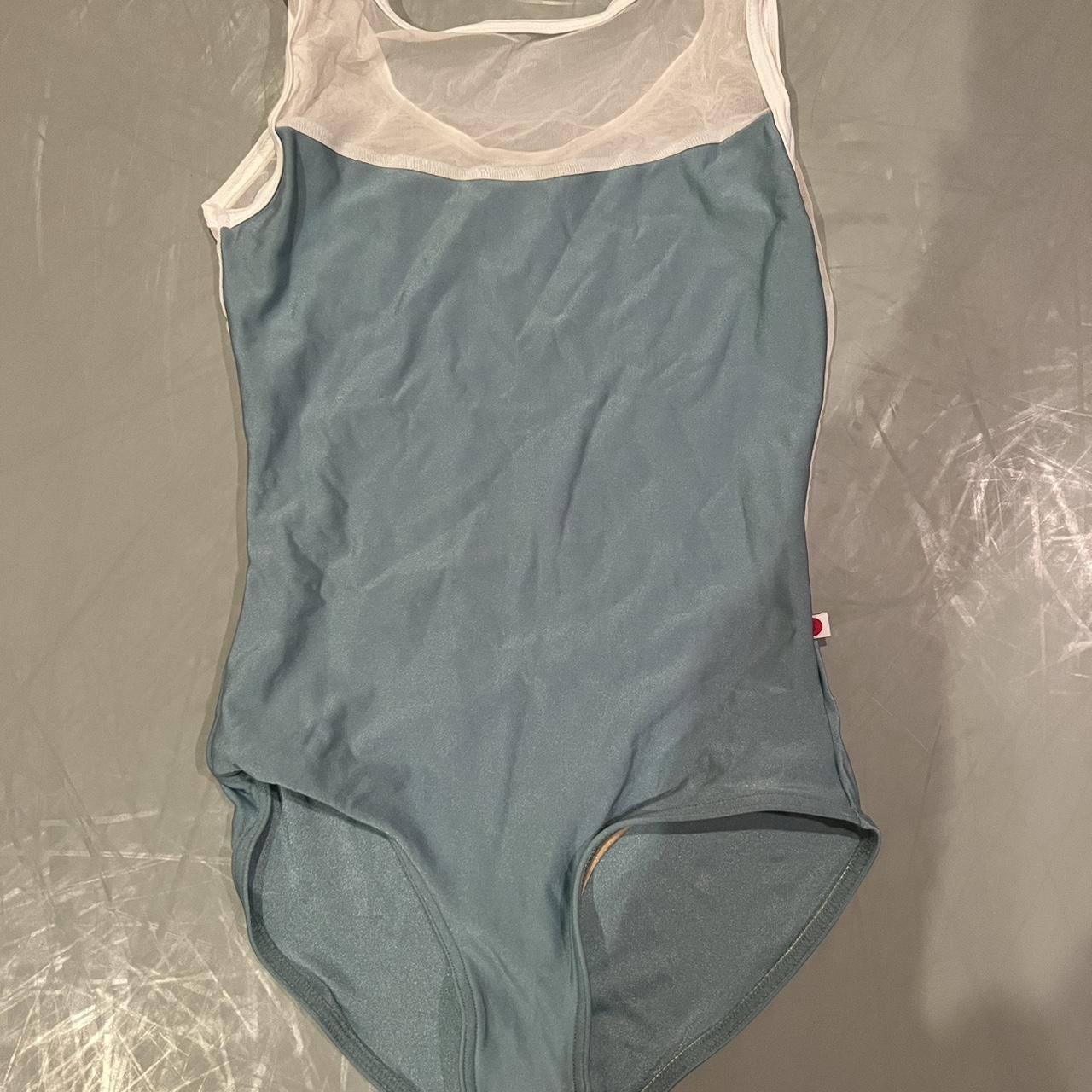 yumiko meagan blue and white size small great... - Depop