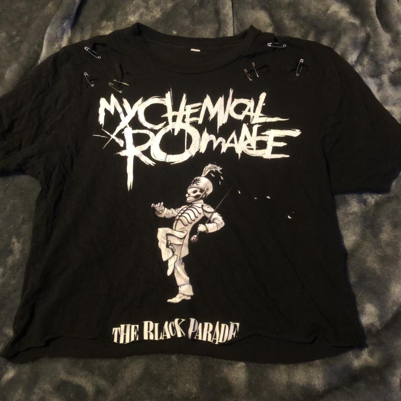 my chemical romance crop top #emo #mcr - Depop