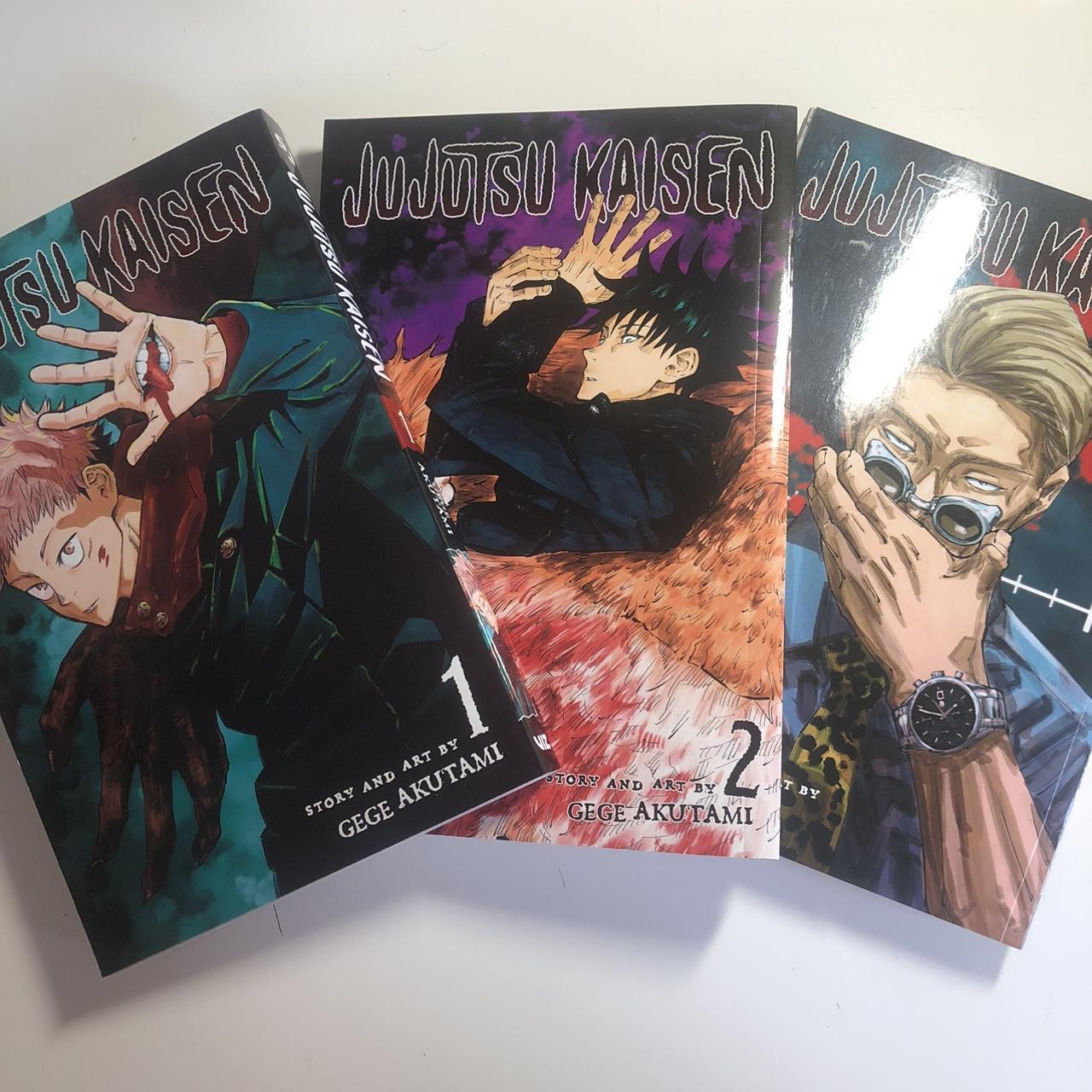 jujutsu kaisen volumes one, two and eleven... - Depop jujutsu kaisen volumes one, two and eleven... - Depop