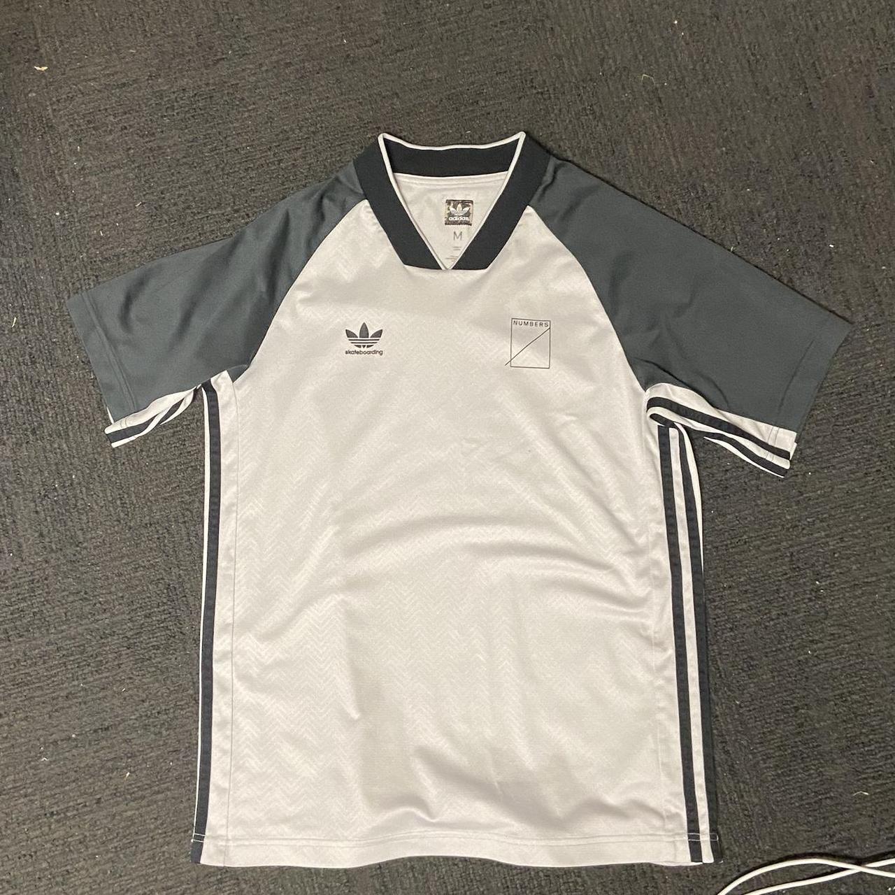 rare adidas x numbers football jersey - Depop
