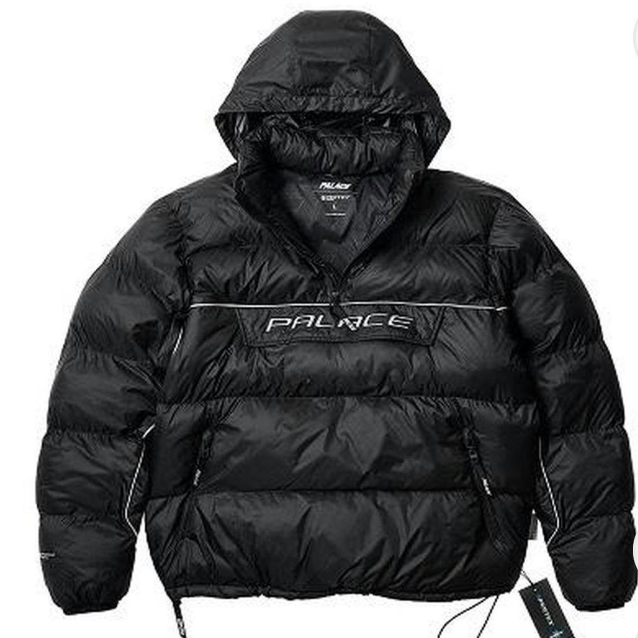 Palace Pertex p90 puffer jacket with tags BLACK... - Depop
