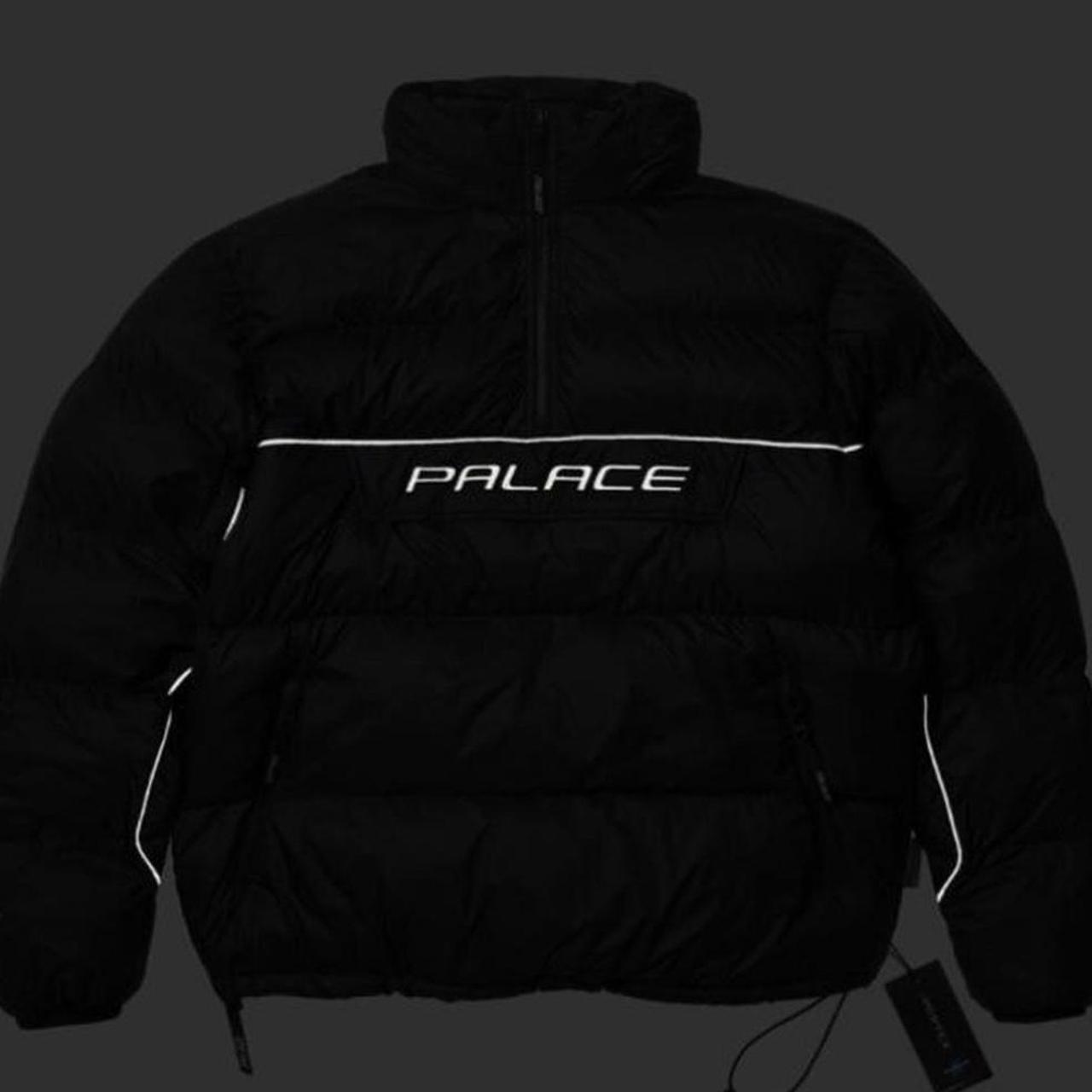 Palace Pertex p90 puffer jacket with tags BLACK... - Depop