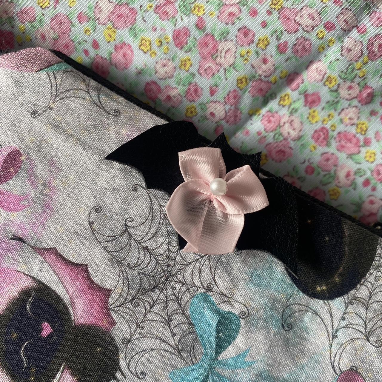 Handmade gothic lolita coin purse, made with a cute... - Depop