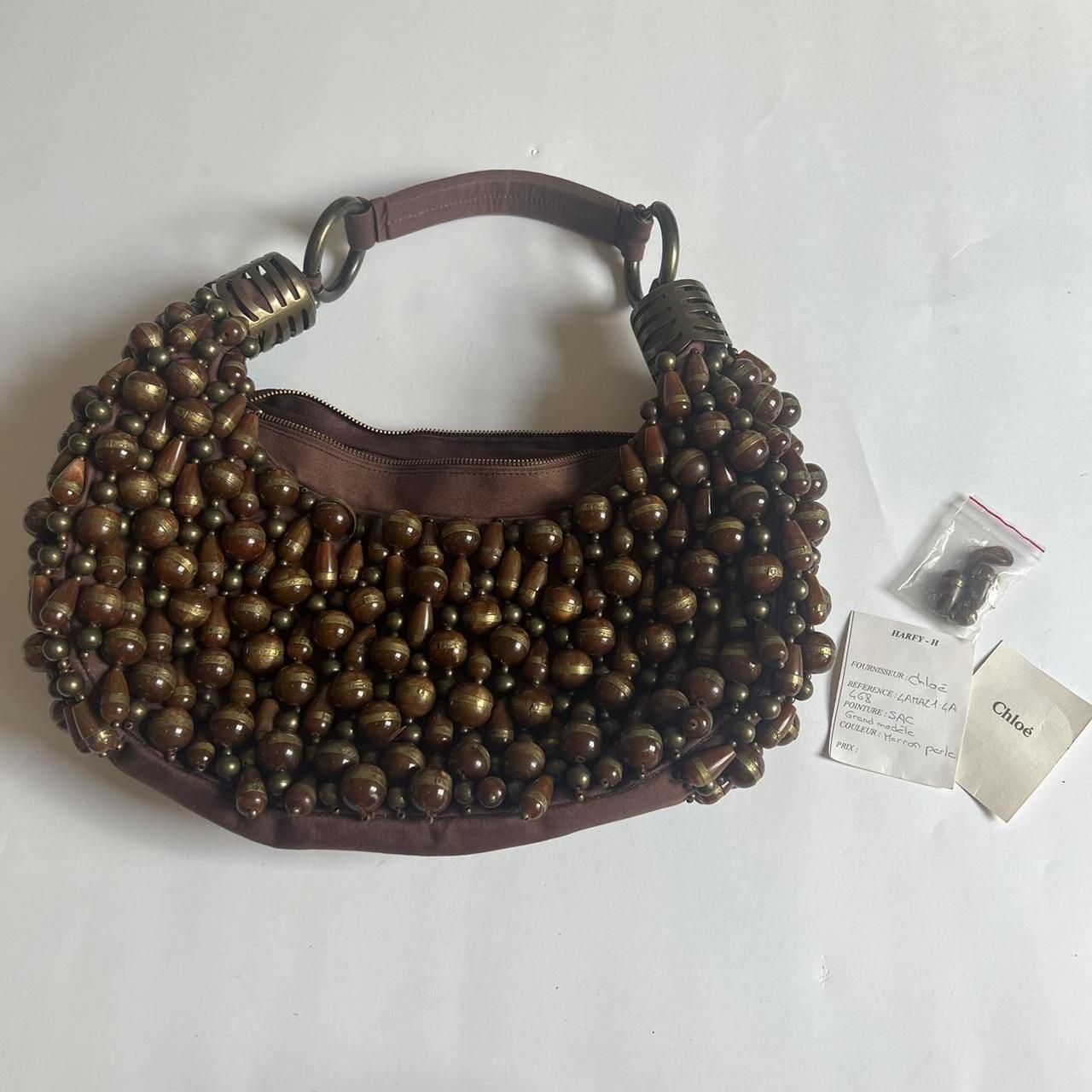 Phoebe Philo Era Chloè Spring 2002 Beaded Bag Unique Depop