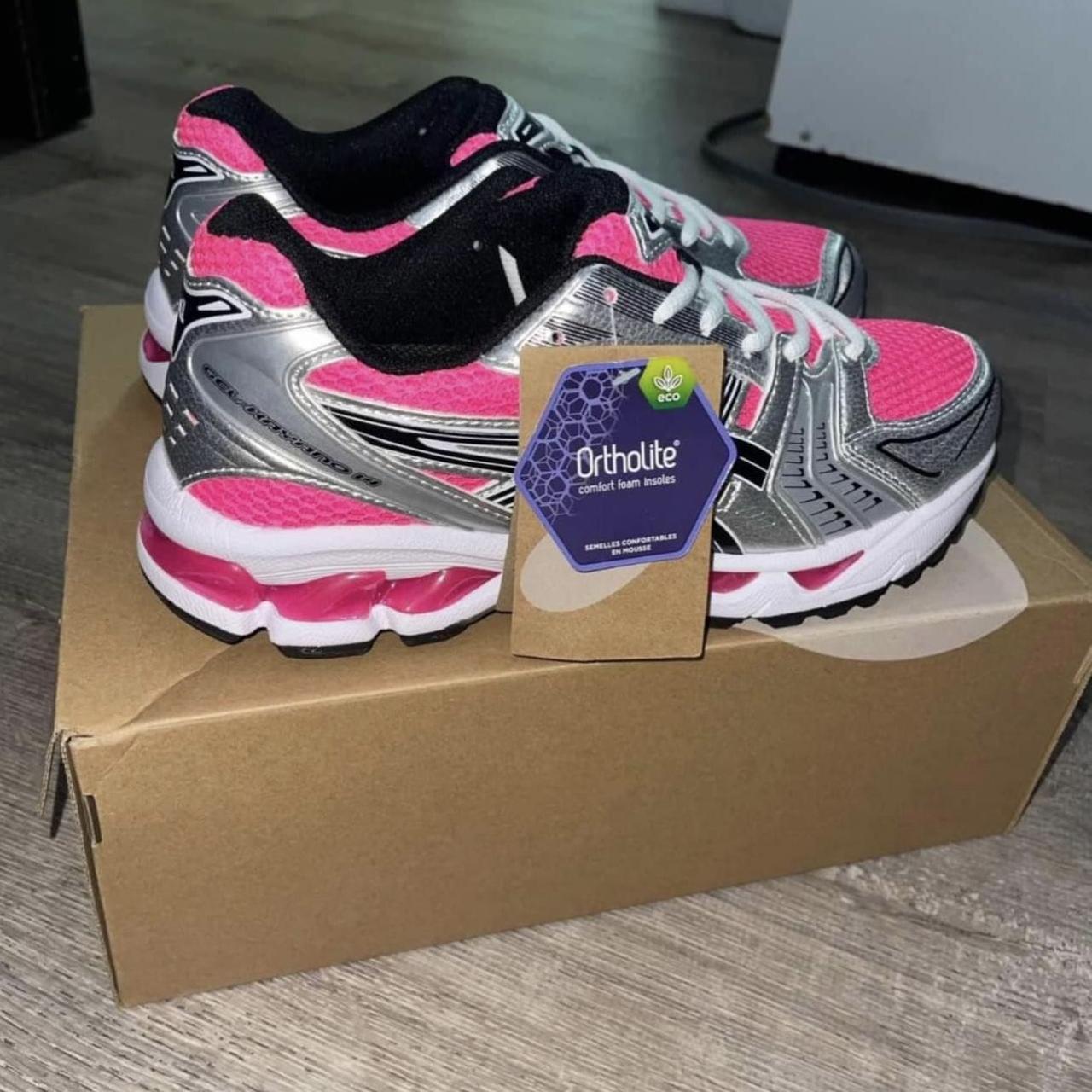 ASICS Gel Kayano 14 “Pink Glow” M size 5.5 - Depop
