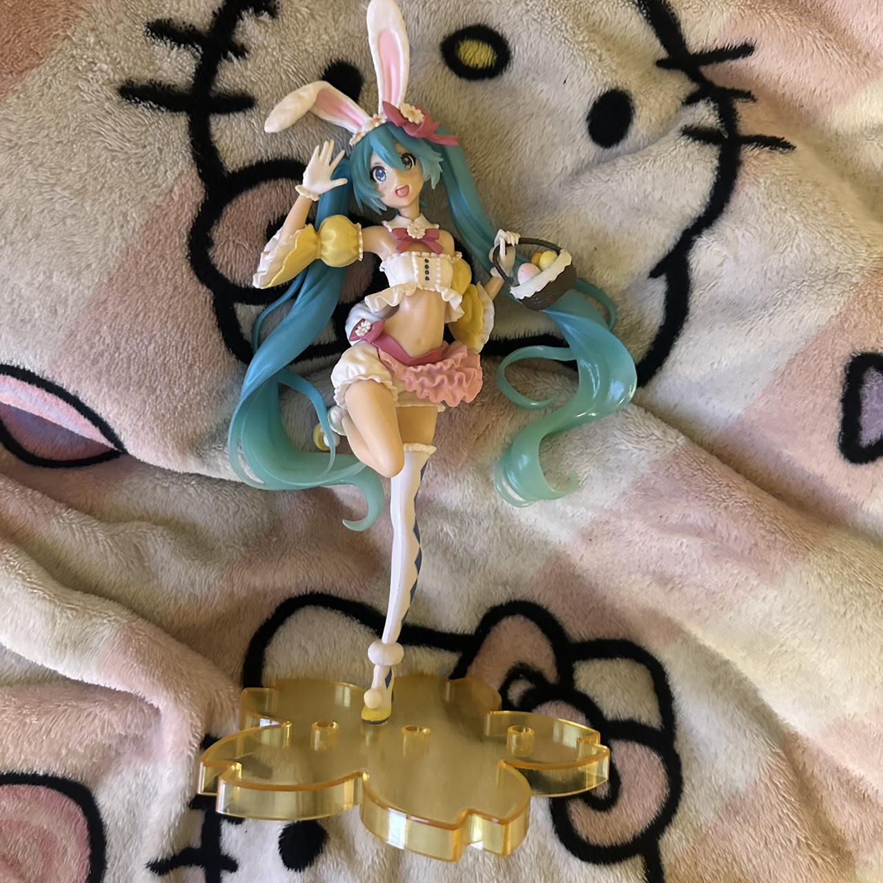 bootleg hatsune miku easter bunny figure... - Depop